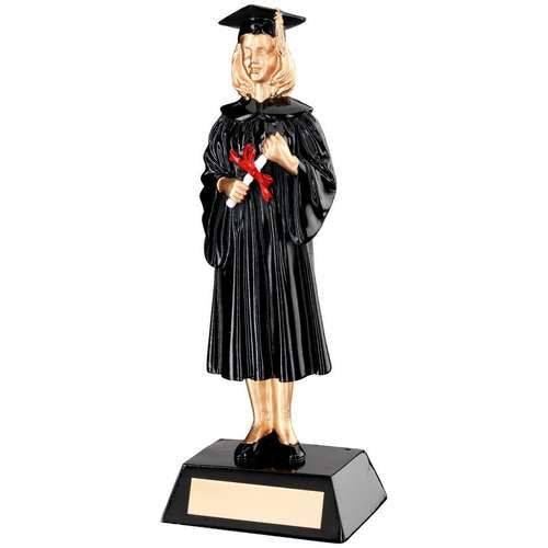 Graduation Female 9.25" School Trophy (RF646) – All Sports Trophies
